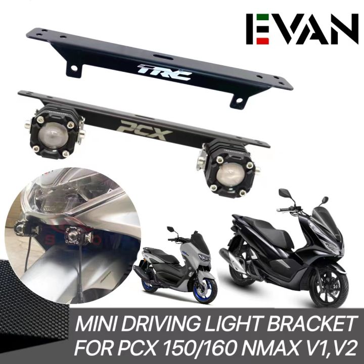 EVAN.ph Mini Driving Light Bracket For Honda PCX 150 and Yamaha Nmax v1 ...