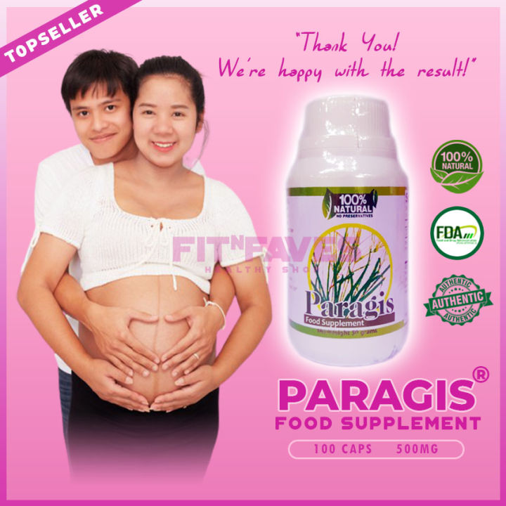 Paragis Food Supplement Capsule All Natural Herbal Organic Reproductive ...