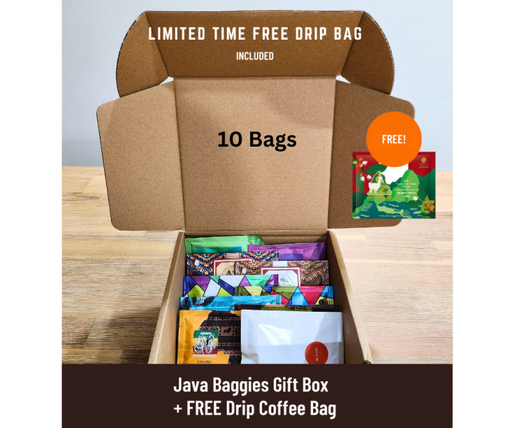 Java Baggies Premium Ground Coffee Gift Box – Mixed, Light-Medium ...