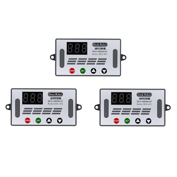 3X Deek-Robot DDC-432 Dual MOS LED Digital Delay Controller Time Delay Relay Trigger Cycle Timer ...