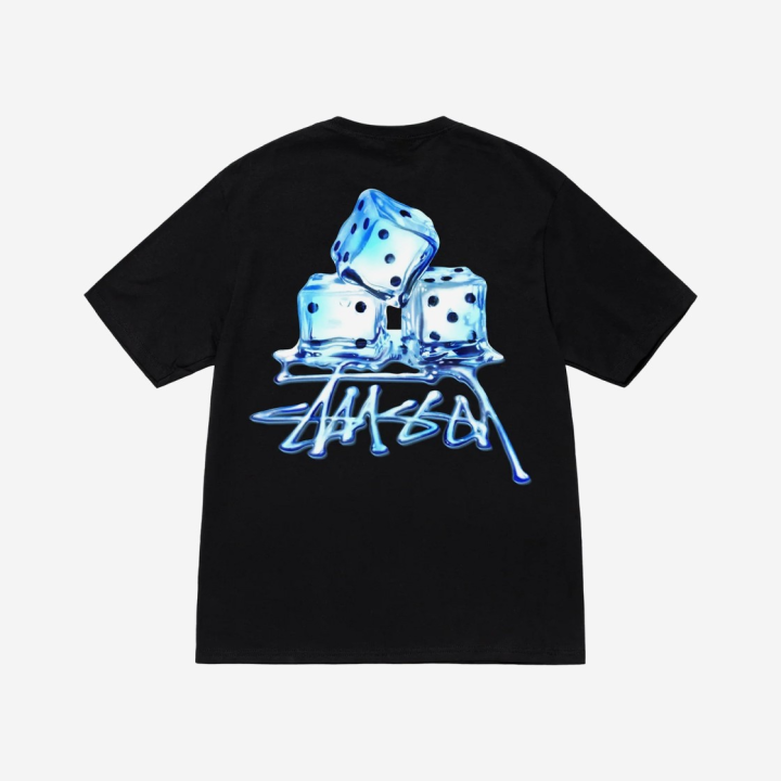 100% อย่างเป็นทางการ Stussy ละลายเสื้อยืดสไตล์เดียวกันสำหรับผู้ชายและ ...