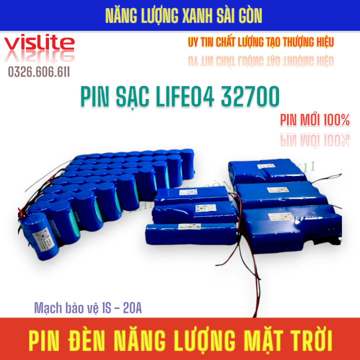 Pin sạc Life04 32700 3.2v 6000mAh 12000mAh 18000mAh pin chất lượng cao ...