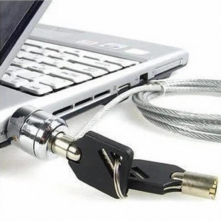 Laptop Anti-Theft Security Key Type Lock Cable with Two Keys | Lazada PH