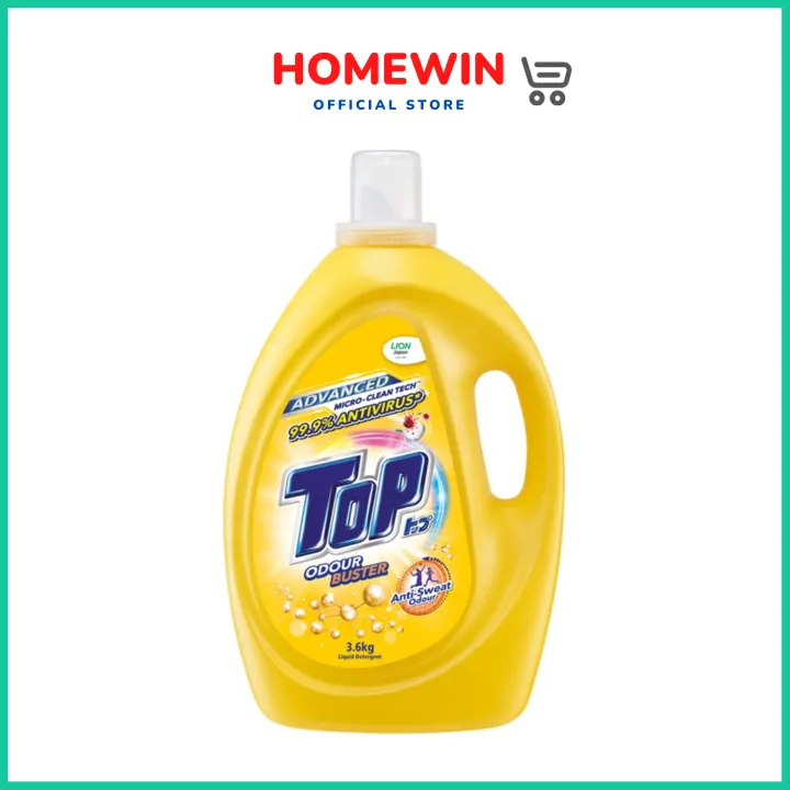 Top Liquid Detergent Odour Buster (3.6kg) | Lazada