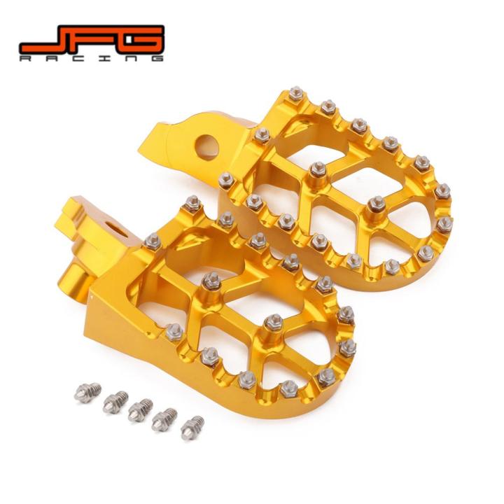 JFG RACING Foot Pegs RMZ 250 RMZ 450 motorcycle accessories | Lazada PH