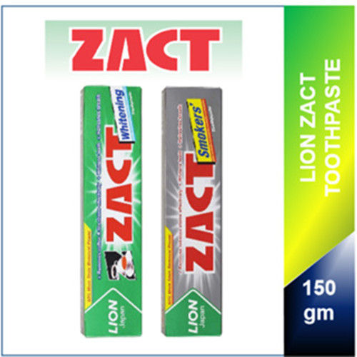 LION Zact Smoker / Whitening Toothpaste – Stain Fighter 150g | Lazada ...