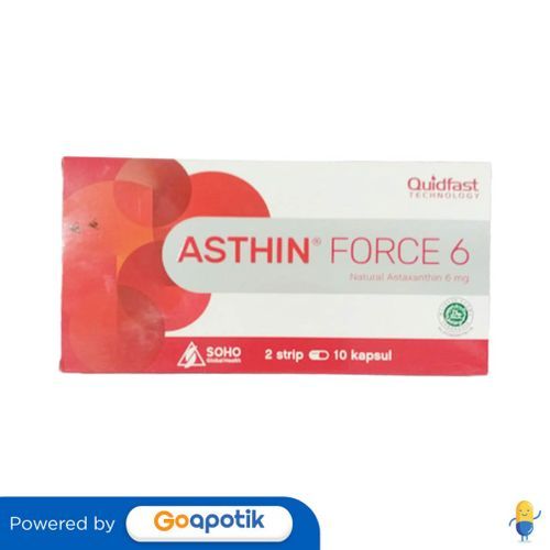 Asthin Force 6 Mg Box 20 Kapsul | Lazada Indonesia
