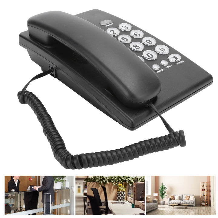 KX‑T504 Portable Family Business Office Fixed Landline Flash Function ...