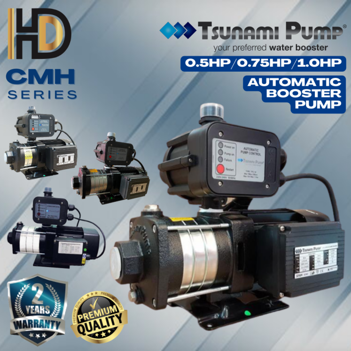 Tsunami Water Pump / Automatic Booster Pump / CMH Series / CMH2-30K ...