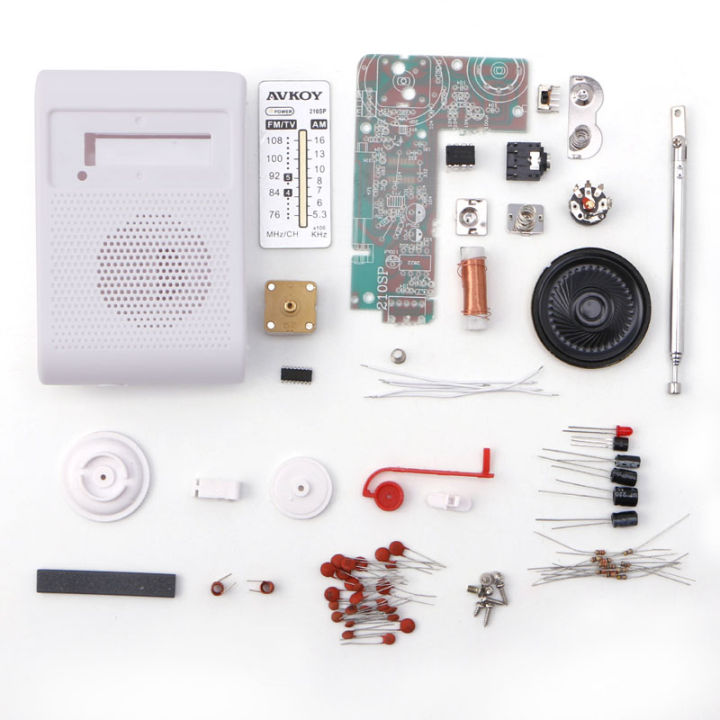 【100% Ready Stock】CF210SP AM/FM Stereo Radio Kit DIY Electronic ...