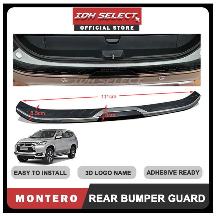 Rear Stepsill for Mitsubishi Montero Sport 2016 - 2021 | Rear Bumper ...