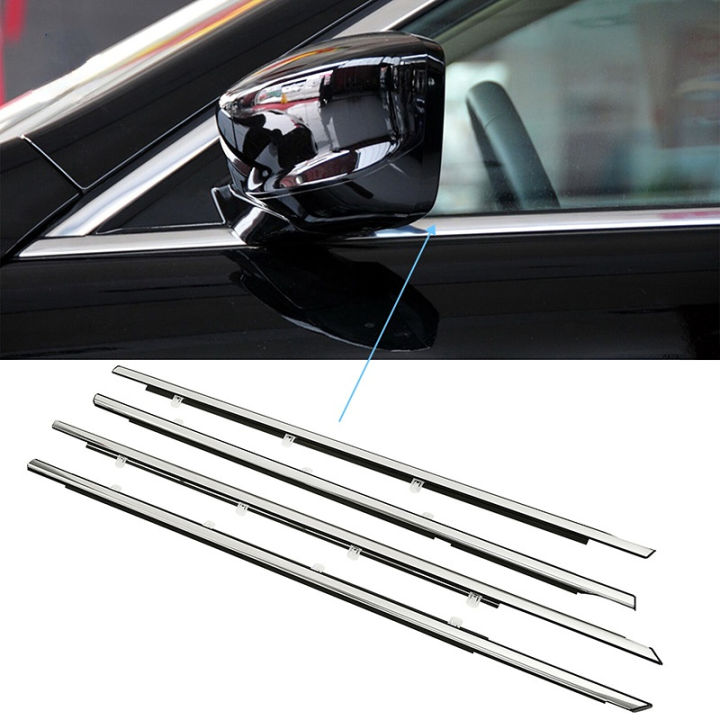 HYS for Honda Accord 2003-2017 Car Outside Window Moulding Weatherstrip ...