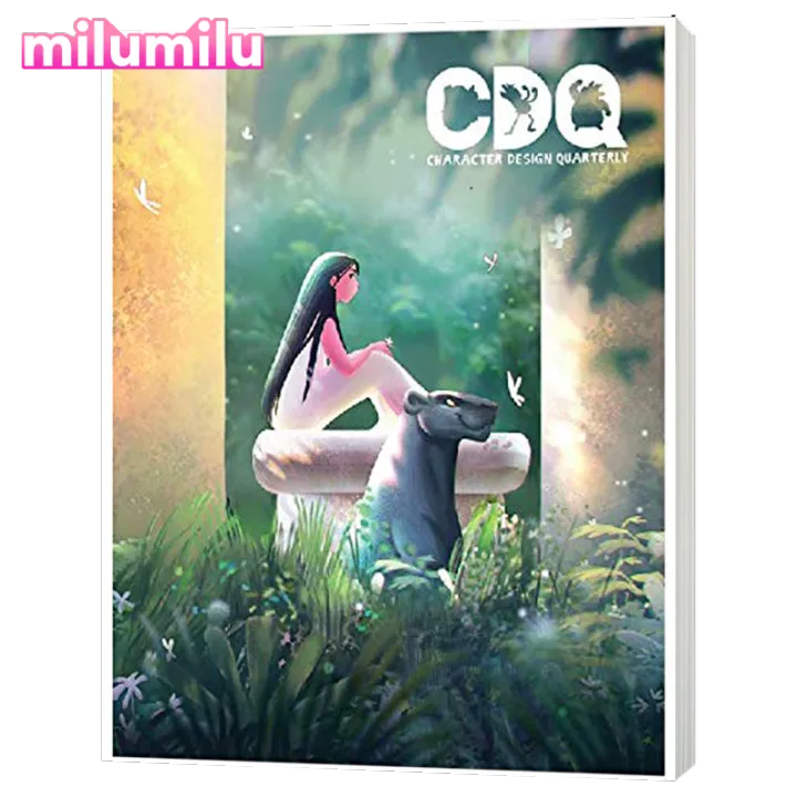 Milu Comic Character Design Quarterly Original English Books | Lazada