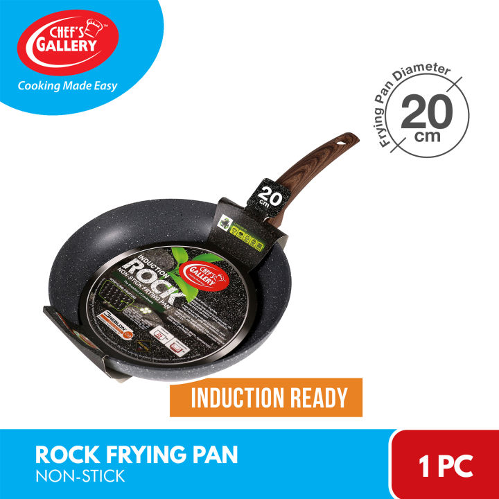 Chef's Gallery Induction Rock Frying Pan 20cm | Lazada PH