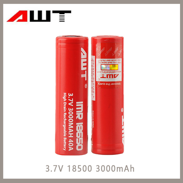 AWT 3.7V 3000mAh lithium-ion battery 40A18650 battery original ...