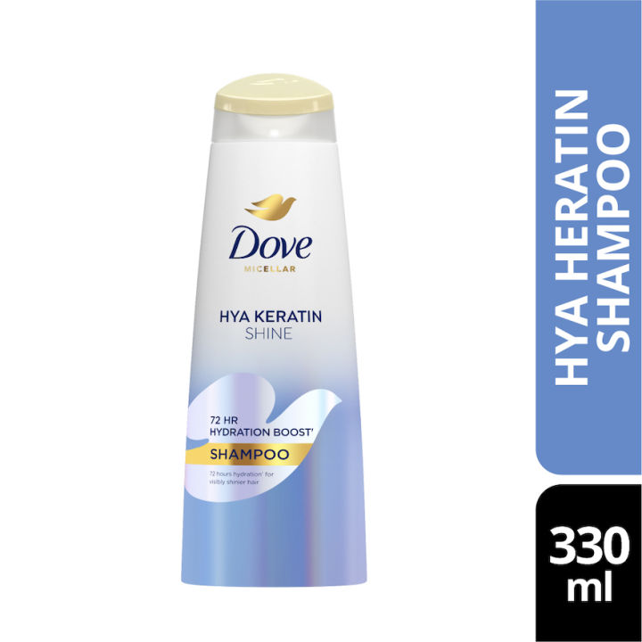 DOVE HYA Keratin Shampoo 330ml | Lazada