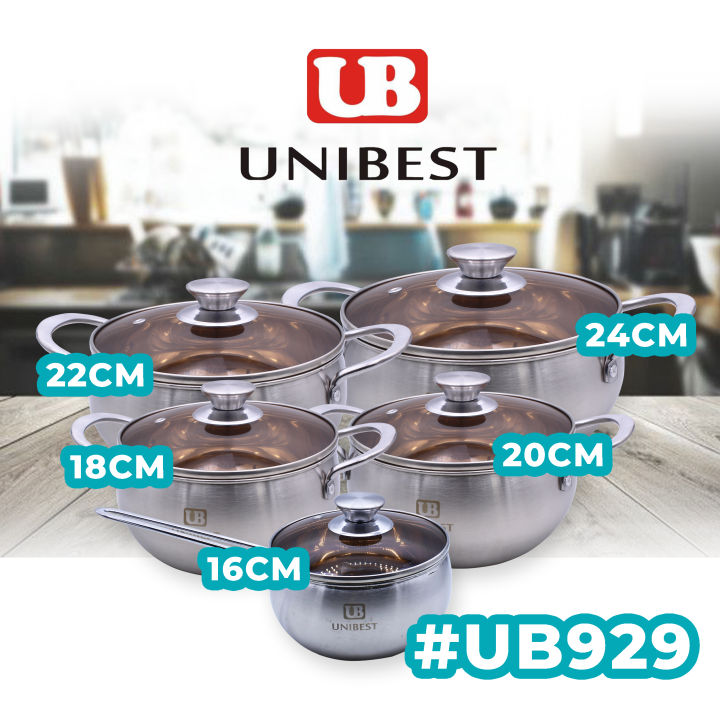 UNIBEST #UB929 Stainless Steel High Quality Cooking Pot | Lazada PH UNIBEST #UB929 Stainless Steel High Quality Cooking Pot | Lazada PH
