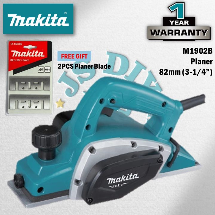 MAKITA M1902B Planer 82mm (3-1/4”)『1 Years Warranty』『100% Original ...