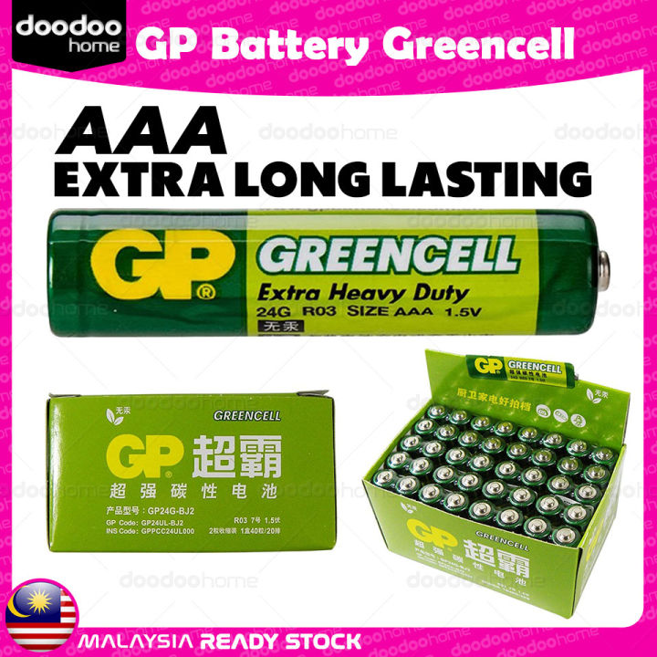 Bateri AA/AAA Greencell Battery Long Lasting | Lazada