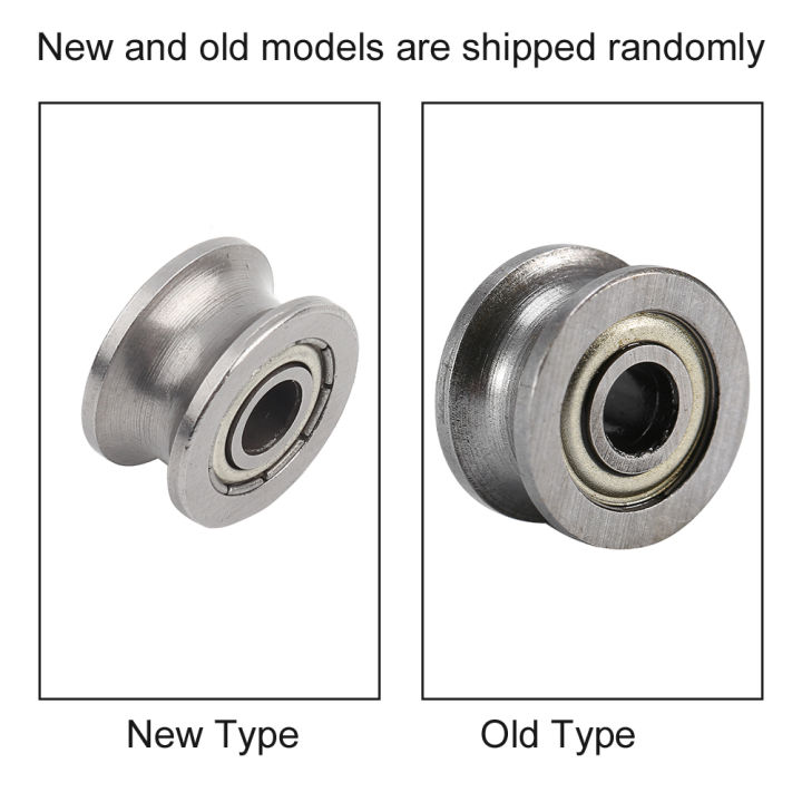 U Bearing U Groove Bearing With 1.8mm Deep V Groove Generally Ride On A ...