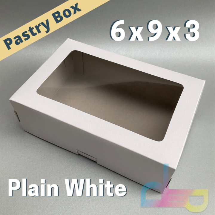 20pcs Pastry Box 6x9x3 | With or Without Cupcake Holder | Cupcake Box ...