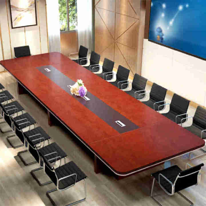 ChengYi furniture conference table and chair combination Shanghai solid ...
