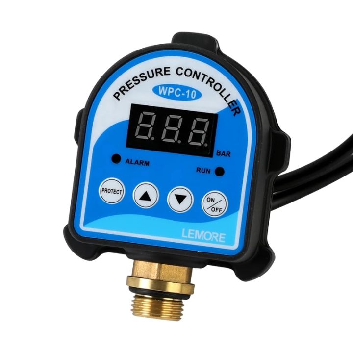 WPC-10 Digital Water Pressure Switch Digital Display WPC 10 Eletronic Pressure Controller for ...