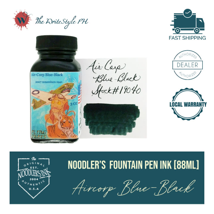 Noodler's Fountain Pen Ink [Aircorp Blue-Black] 3oz | Lazada PH