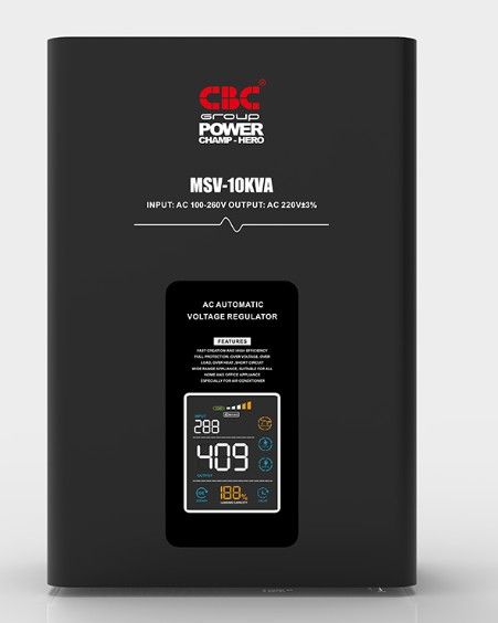 CBC เครื่องปรับเเรงดันไฟฟ้า รุ่น MSV-10KVA เครื่องปรับแรงดัน เครื่องปรับแรงดันไฟฟ้าอัตโนมัติ ...