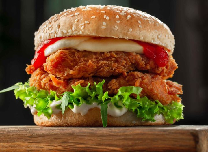 BURGER AYAM CRISPY | Lazada