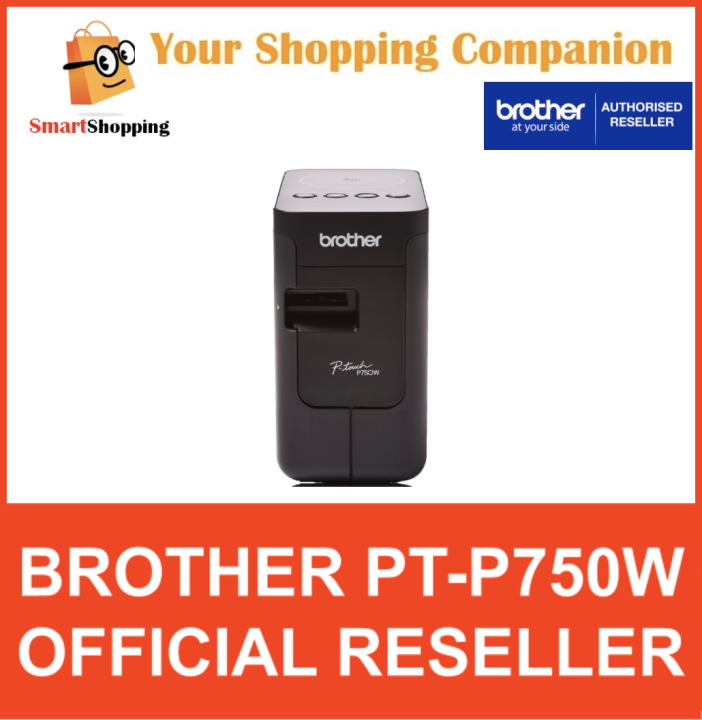 (Original) Brother PT-P750W Professional Desktop Wireless-enabled PC ...
