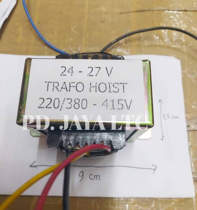 Hoist Trafo Step Down Up 24-27V - 220/380V 415V | Lazada Indonesia