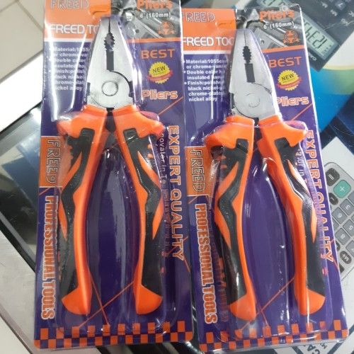 Freed Tang Kombinasi 6 inch Tang jepit 6 Inchi Merk Freed | Lazada ...