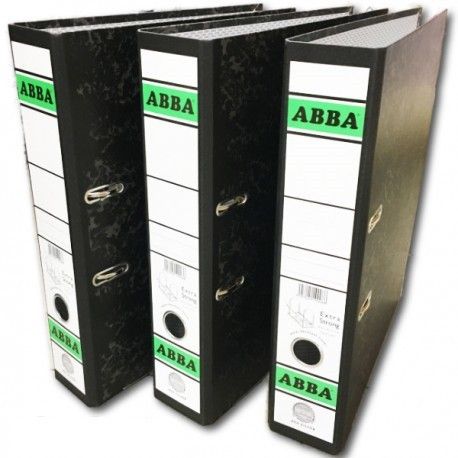 ABBA 2"/3” 404 Lever Arch File /Fail Hitam 2 inchi, 3 inchi / High ...