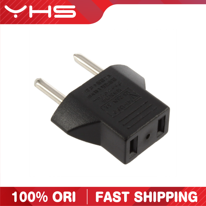 Universal 2 Pin Plug Socket with 250 Output Voltage & 6A for Travel ...