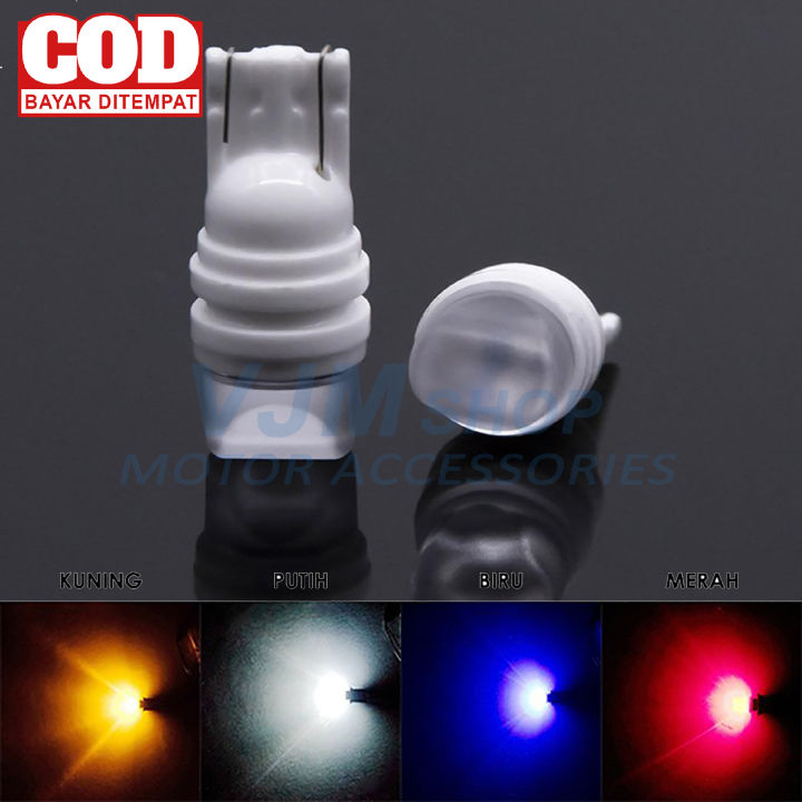 Lampu Led T10 Keramik - Lampu Senja Sein - Motor Mobil - VJM Shop ...