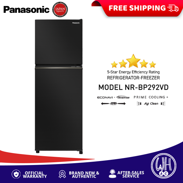 Panasonic 10.4 cu. ft. Two Door Top Freezer Deluxe No-Frost Inverter ...