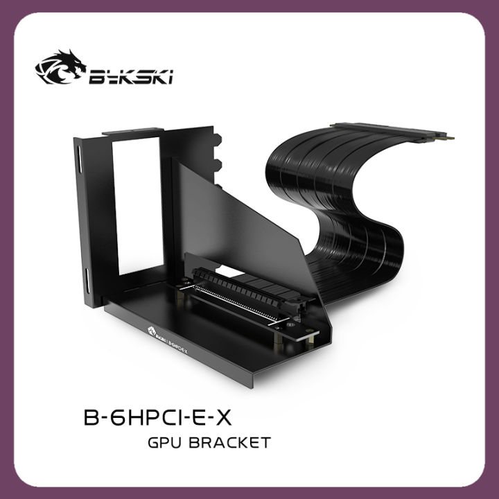 Bykski 25cm PC Graphics Cards PCI Express Connector Cable Reversing ...