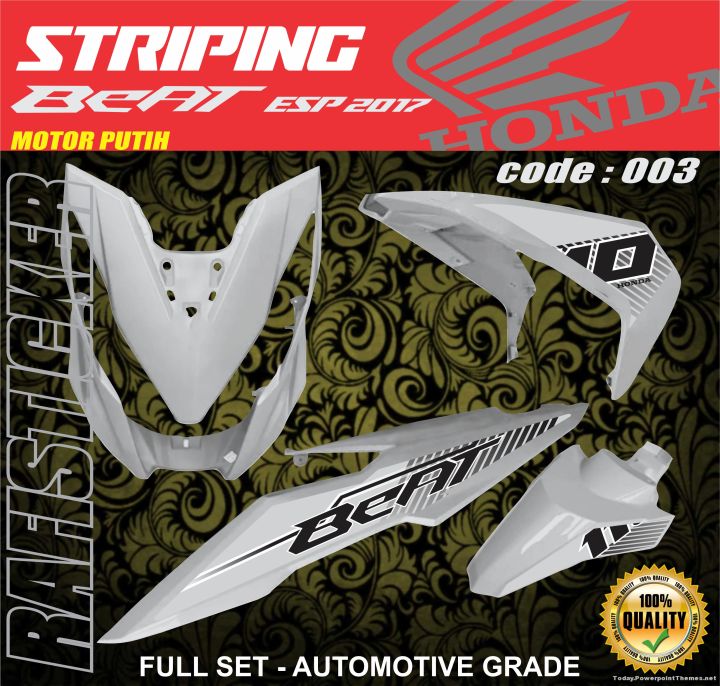 STICKER STRIPING HONDA BEAT ESP 2017 003 STIKER BEAT | Lazada Indonesia