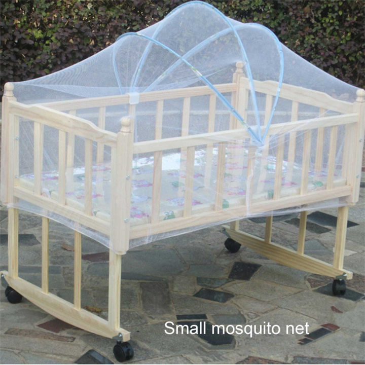 Graceful Baby Kids Cradle Mosquito Net Cot Mesh Canopy Infant Toddler ...