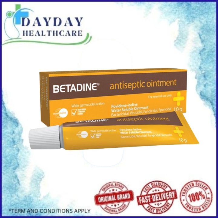 Betadine antiseptic cream 15g x 2 (Fast Shipping) | Lazada