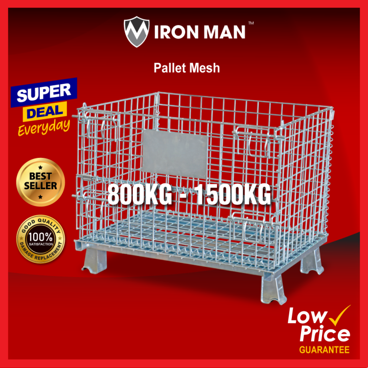 TTF Rack™ (IRON MAN PALLET MESH) PM3/ PM5/ PM7/ PM9 800KG - 1500KG ...
