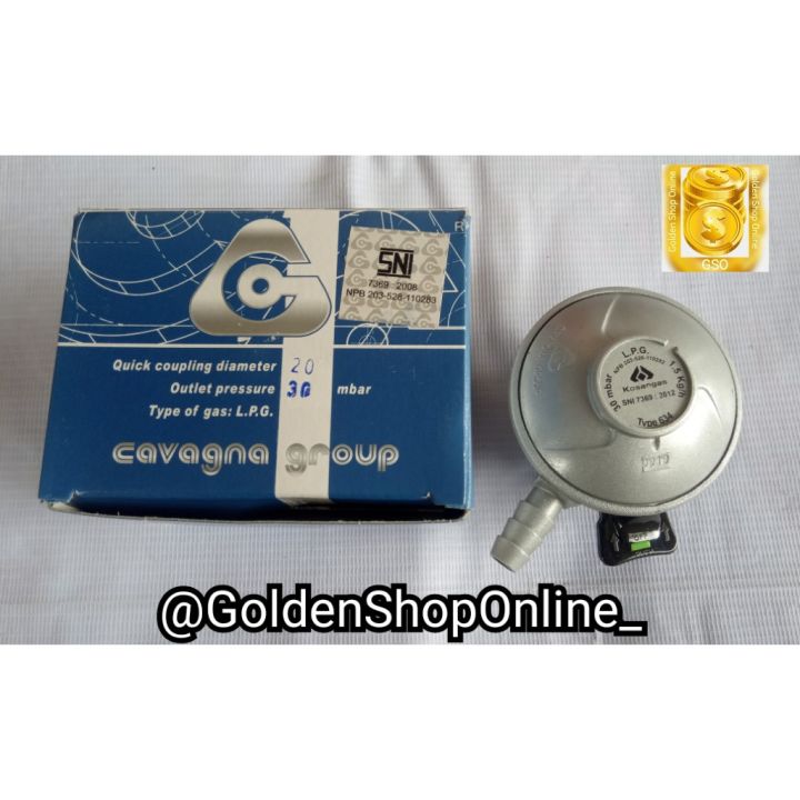 Regulator Gas LPG Low Presure Tabung Gas 3kg&12kg RECA type 634 EEC ...