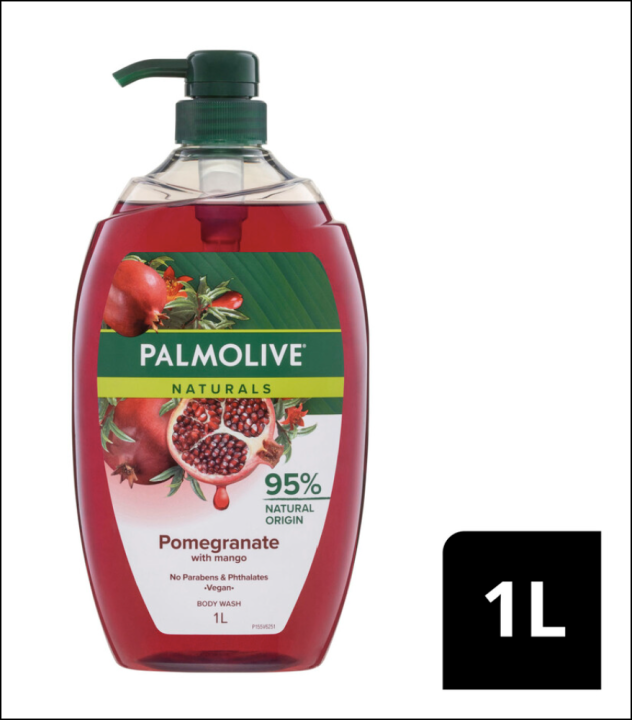 Palmolive Naturals Body Wash Pomegranate Mango 1L | Lazada