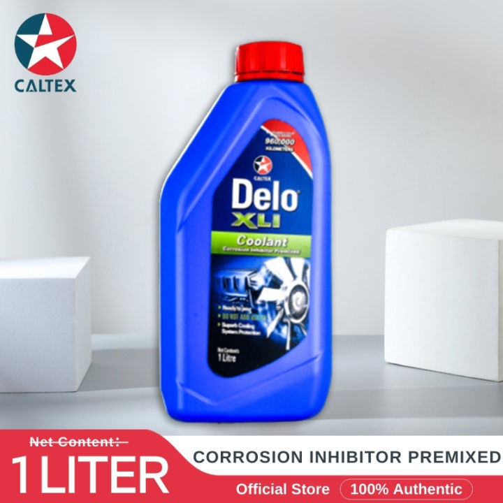 Caltex Delo XLI Coolant (GREEN) Corrosion Inhibitor Premixed 1 liter ...