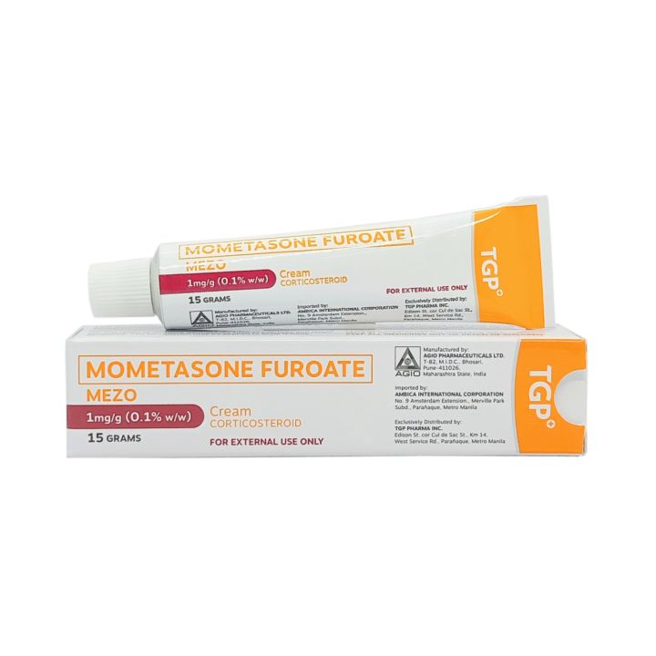 TGP Mezo Mometasone Furoate Cream 15g 1mg/g (0.1% w/w) corticosteroids ...