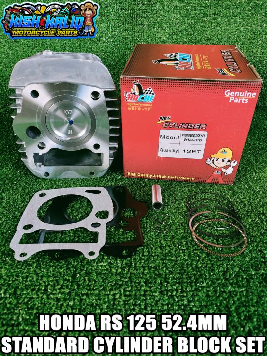 HONDA RS 125 52.4MM STANDARD CYLINDER BLOCK SET | Lazada PH