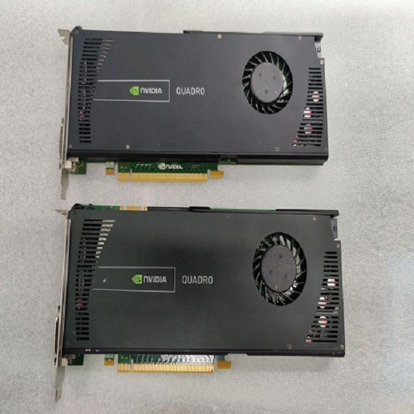 ต้นฉบับ Quadro Q4000 กราฟิกการ์ด 2GB การออกแบบกราฟิกมืออาชีพ 3D การ ...