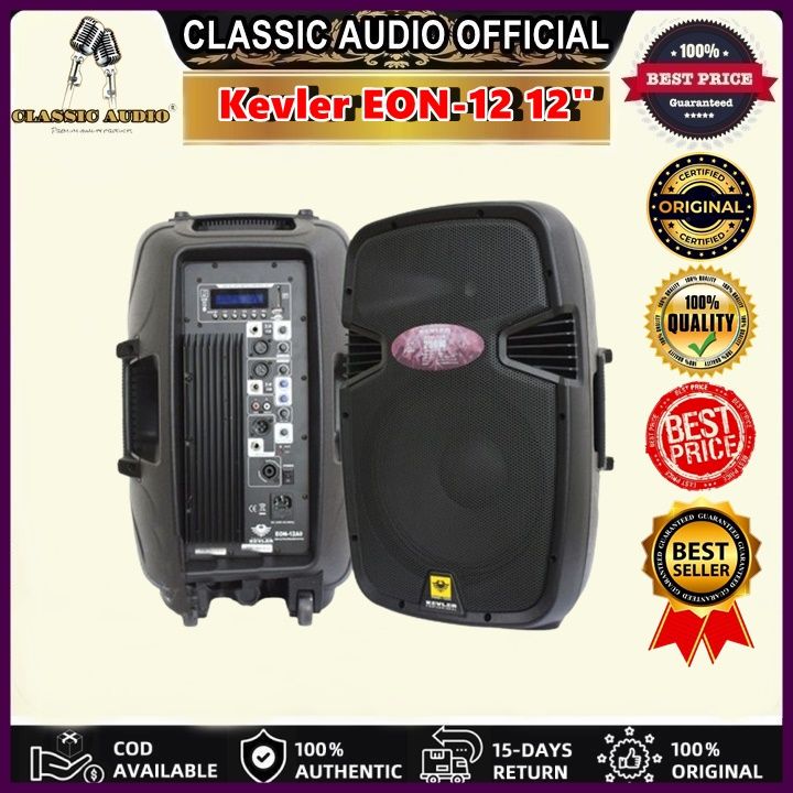 Kevler EON-12 12" 500W Passive Speaker(ORIGINAL) CLASSIC AUDIO | Lazada PH