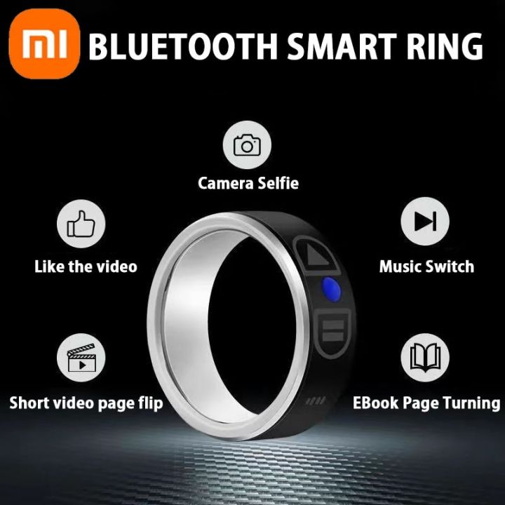 Xiaomi NFC Bluetooth Multifunction Smart Ring Phone Controller Wireless ...